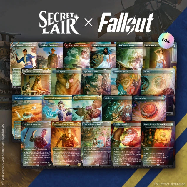 Magic: The Gathering - Secret Lair x Fallout®: Bundle - Foil - English ...
