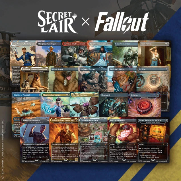 Magic: The Gathering - Secret Lair x Fallout®: Bundle - Non Foil - Eng ...