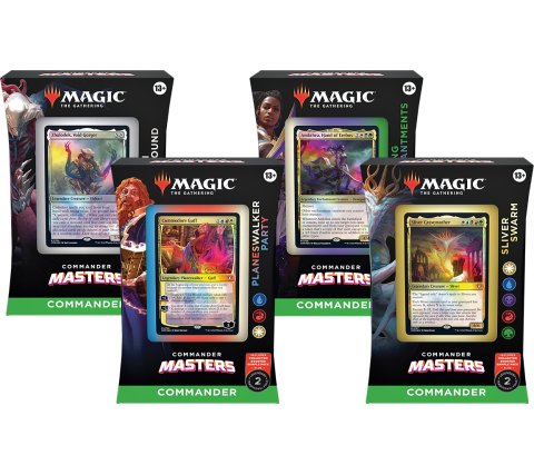 Magic: the Gathering - Commander Masters Deck Set (set of 4 decks ...